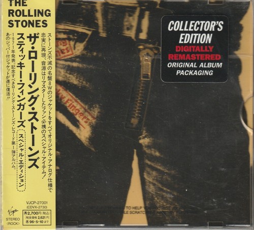 ROLLING STONES - STICKY FINGERS. MINI-LP SLEEVE. REAL ZIPPER | eBay