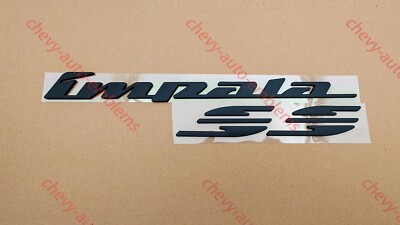 Fits 1994-1996 Impala Ss Emblems Rear Quarter Panel 3D Letter Badge ...