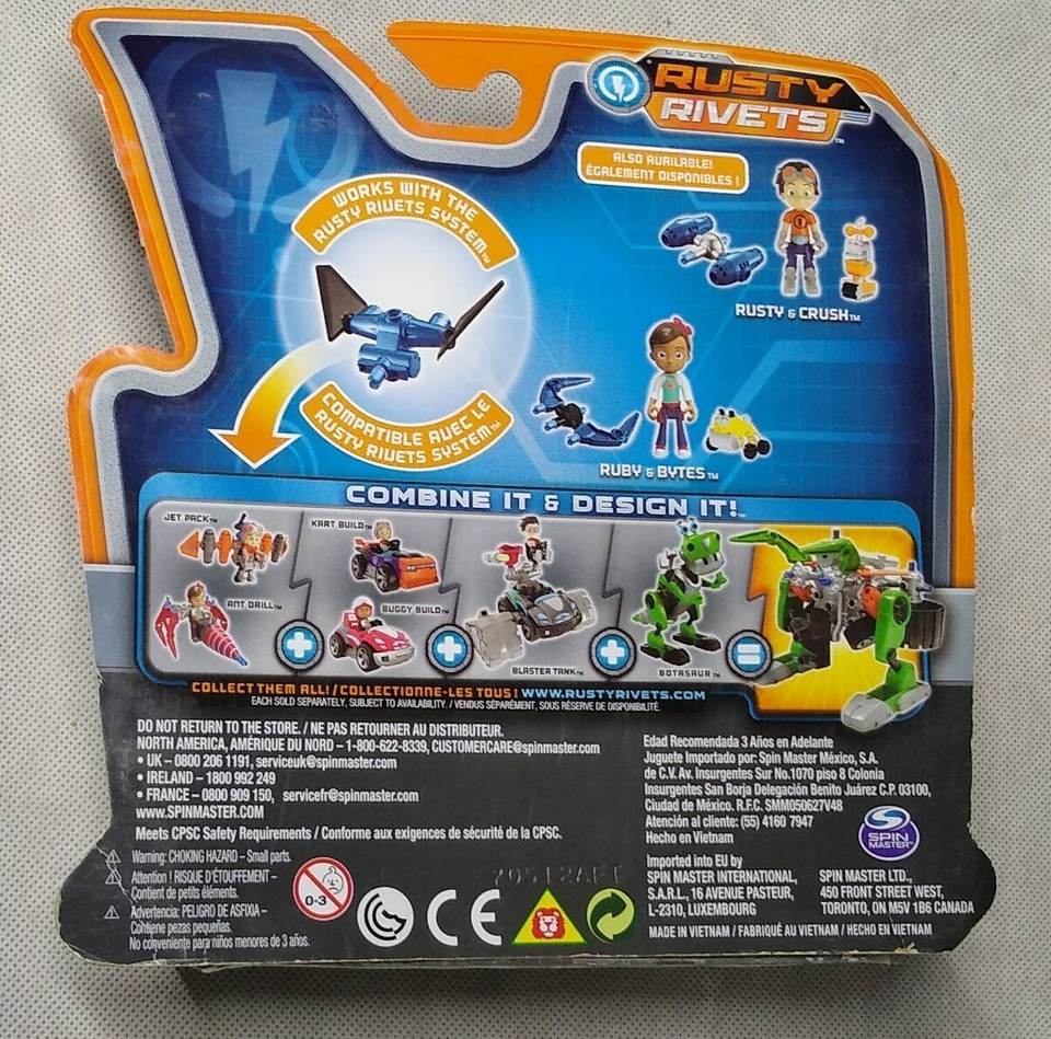 🆕 Nickelodeon Rusty Rivets - Rusty & Whirly 🆓 Shipping | eBay