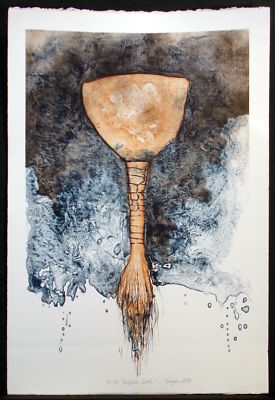 Ed Singer "Buffalo Rattle" Hand Signed Artwork Lithograph 1978 small ...