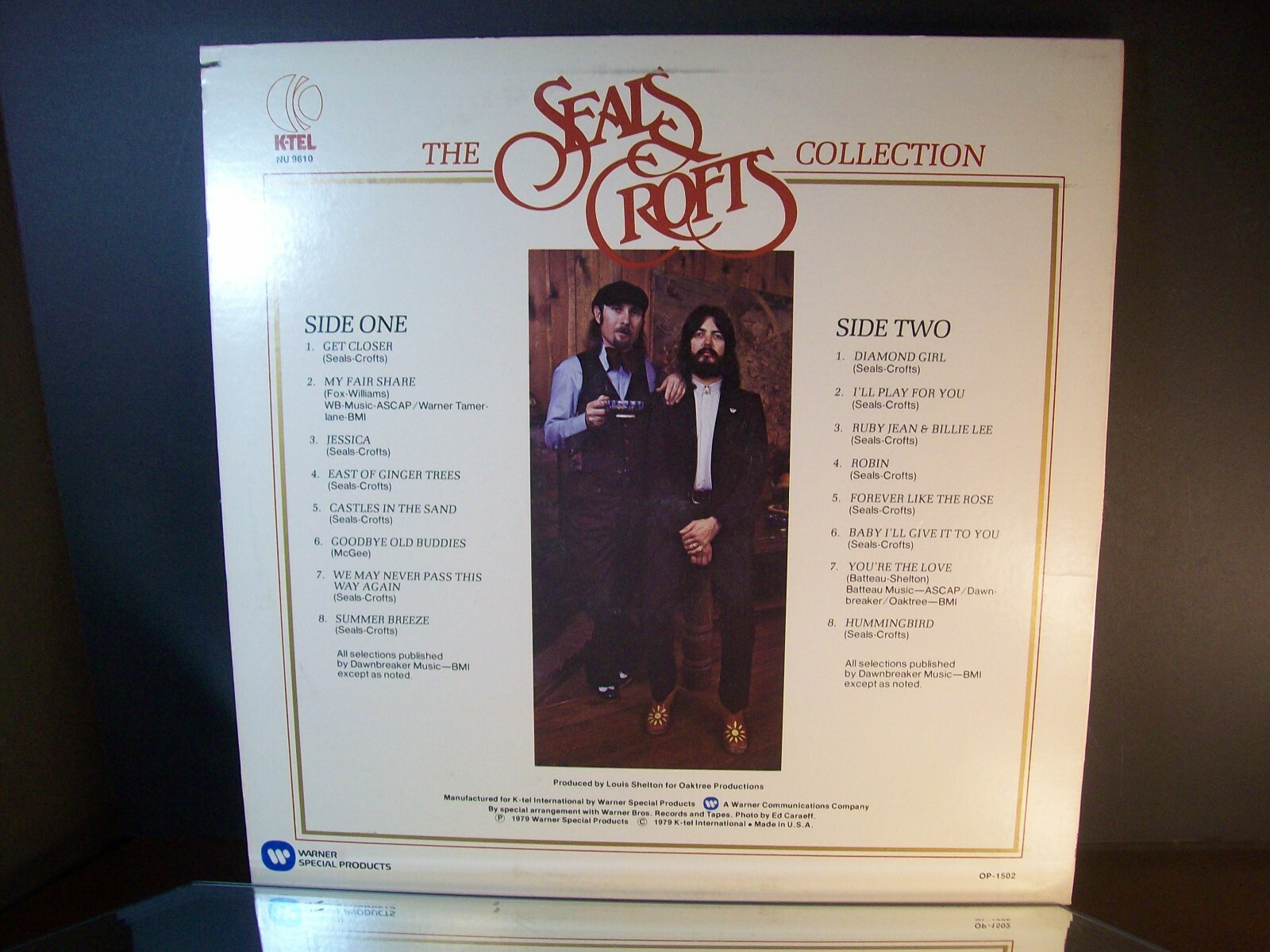Original Seals & Crofts The Collection 1979 Warner Special Product K ...