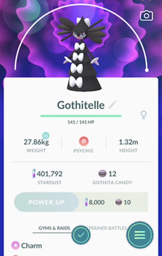 Gothitelle Evolution