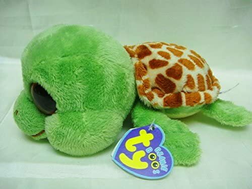 Ty Beanie Boos Sandy the Sea Turtle - 36026 Glitter Eyes Size - 7" 18cm ...