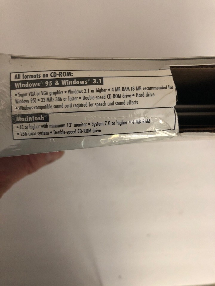 DAVIDSON MATH BLASTER 1 CD-ROM WINDOWS 95 3.1 MAC BRAND NEW IN BOX | eBay