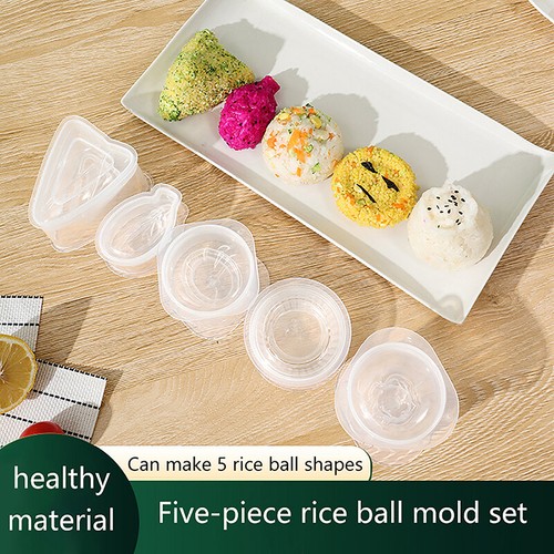 Cartoon Shape Rice Ball Mold Baking Making Tools Rice Ball Bento Press ...