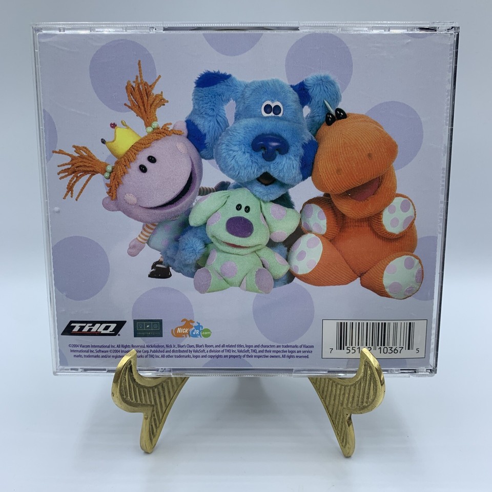 Nick Jr. Blue's Room Blue Talks PC CD-ROM Manual and Activity Book B3 ...