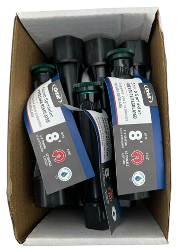 Orbit 54056 Adjustable Pop-Up Shrub Head Sprinkler 8 Ft Radius 360 ...