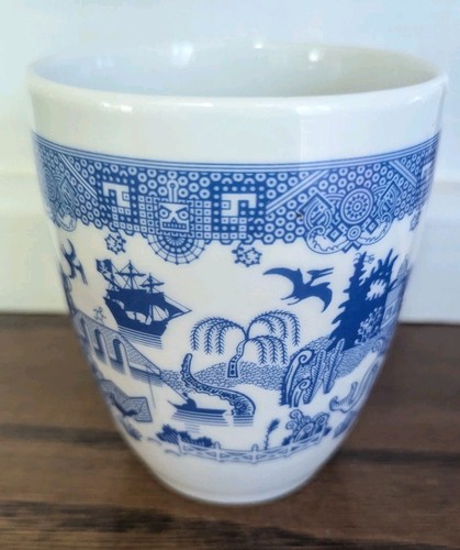 CALAMITYWARE Mug 12oz Don Moyer Porcelain BLUE "Things Could Be Worse ...