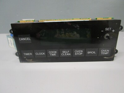 Maytag Gas Range Control Board w/ Black Overlay (TESTED GOOD) 7601P222 ...