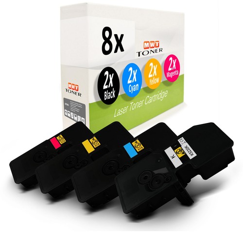 8x MWT Toner XXL Replaces Kyocera TK-5230C TK-5230K TK-5230M TK-523 | eBay