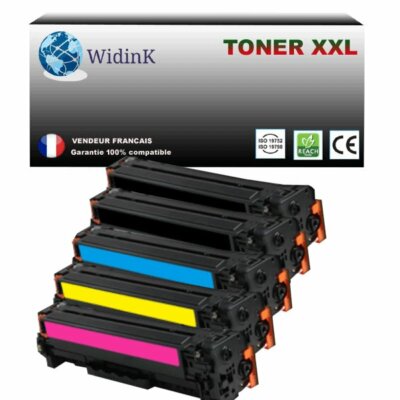 4 Toners compatible avec HP Color LaserJet Pro MFP M280nw M281fdn ...