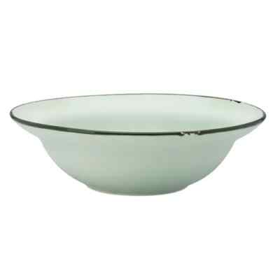 Oneida L2104009740 Luzerne Tin Tin Green 18 oz. Porcelain Entrée Bowl ...