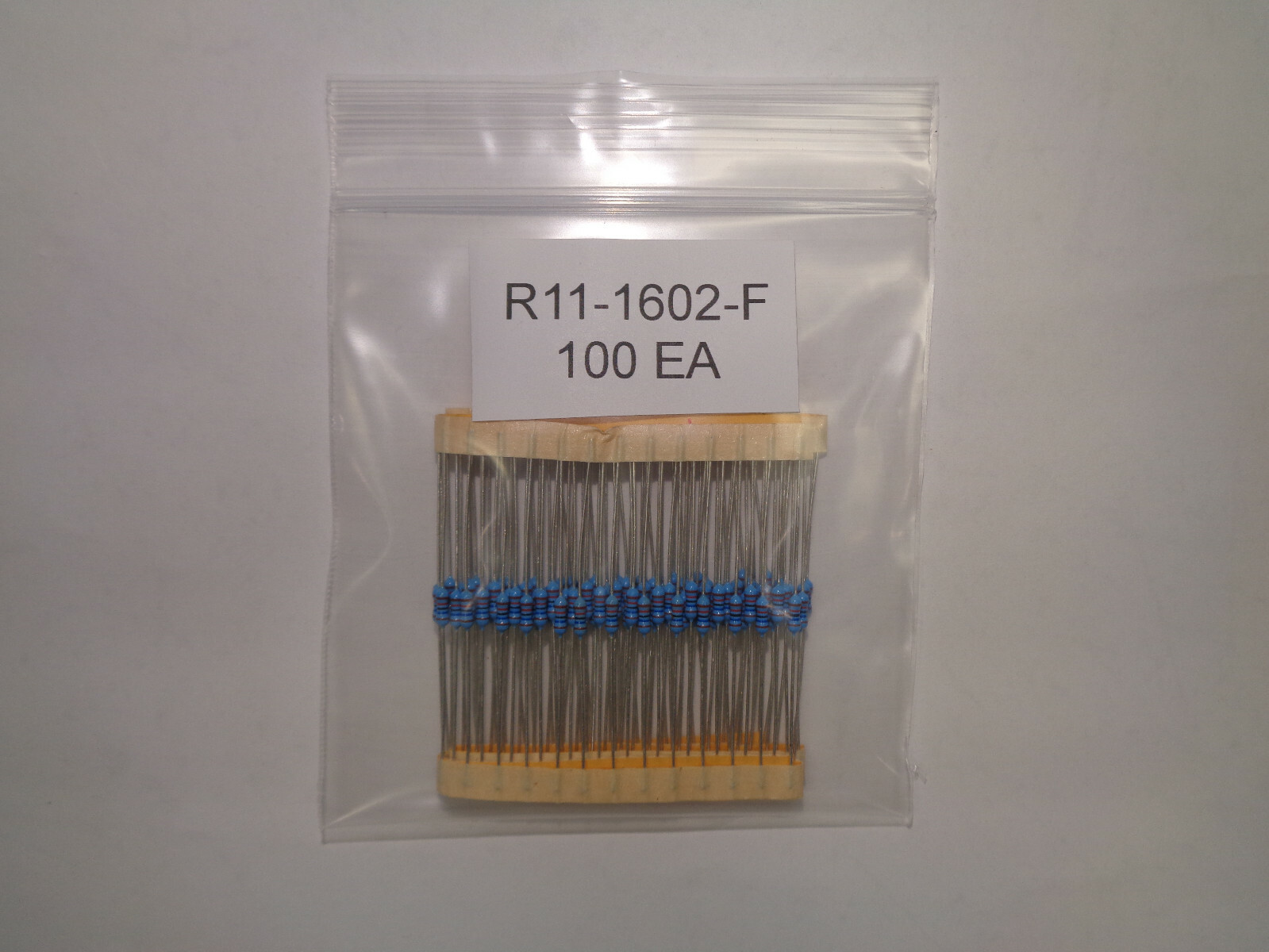 RESISTORS 16K OHM 1% R11-1602-F SET OF 100 EACH NEW | eBay