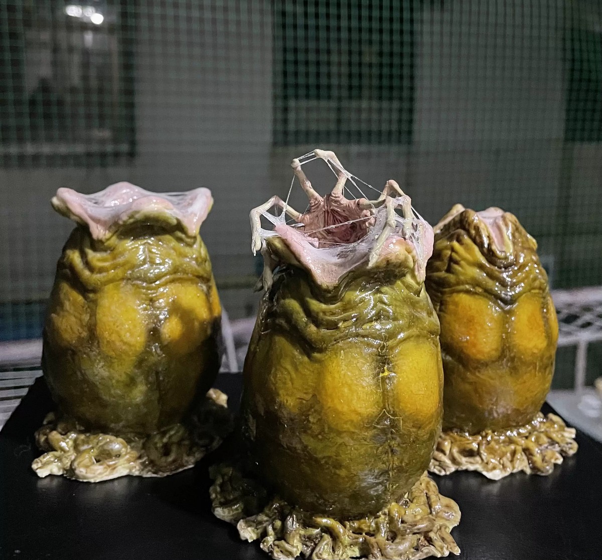 Xenomorph Alien Queen Sculpture Timelapse Part 7 Egg Aliens Egg