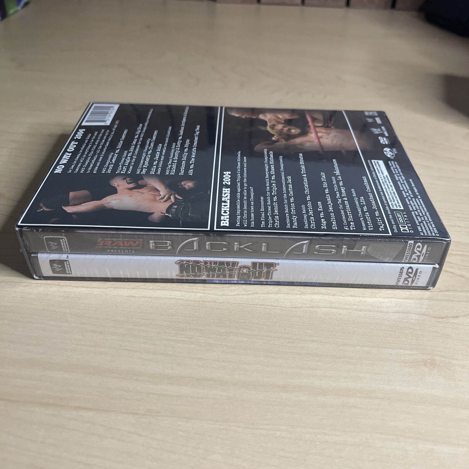 WWE Tagged Classics - No Way Out 04/ Backlash 04 (DVD, 2009, 2-Disc Set ...
