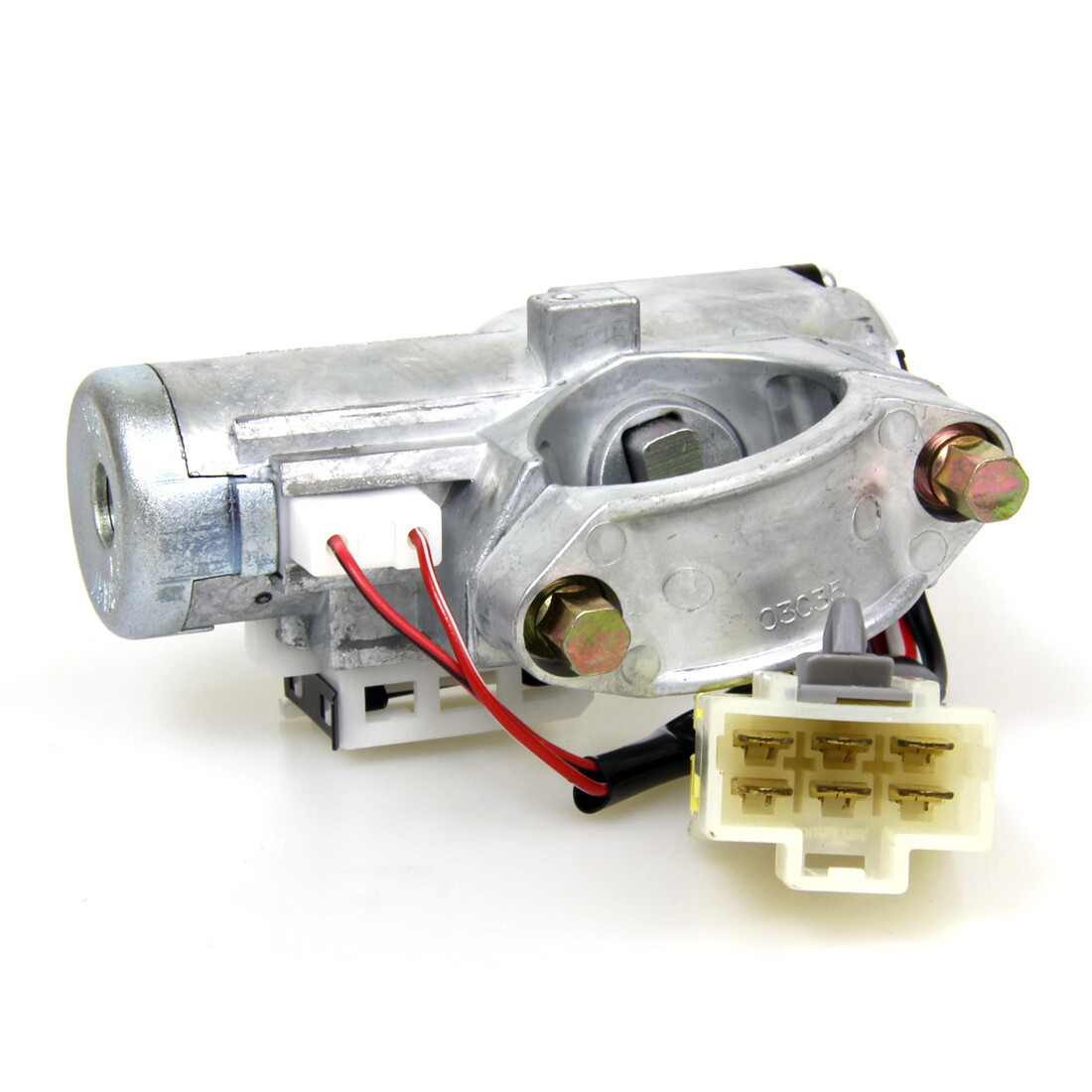 A/T Ignition Switch Cylinder Steering Lock Set Fit 1994-1998 Nissan ...