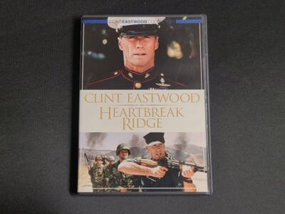 Heartbreak Ridge (1986) DVD Clint Eastwood Military War Drama ...