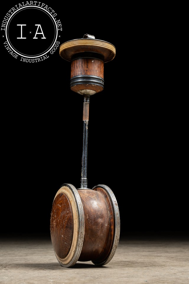 Vintage Oak Veneer Rollodor Self-Standing Ashtray | eBay