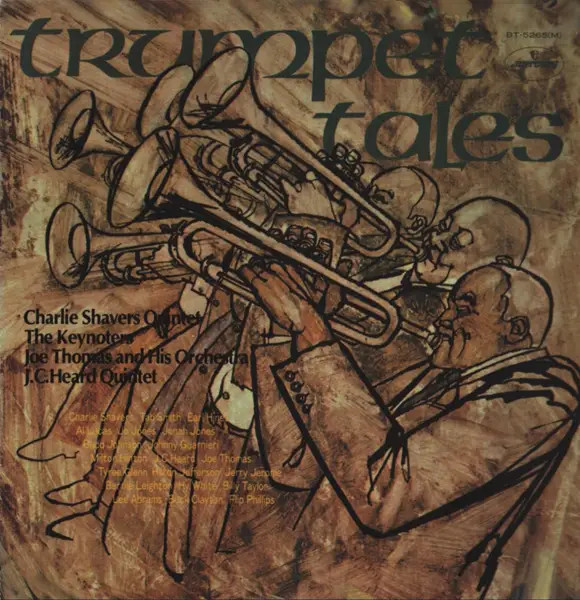 LP Charlie Shavers Quintet / The Keynoters / J.C. Heard Quinte Trumpet ...