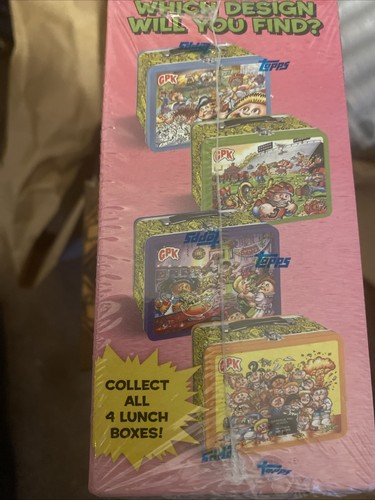 Garbage Pail Kids Late To School Sealed Collectors Box Lunch Box ...