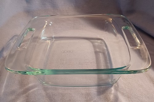 PYREX Clear 8x8 Square Glass 2 Qt Baking Dish USA | eBay