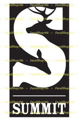 SUMMIT TreeStands - Hunting/Outdoors - Vinyl Die-Cut Peel N' Stick ...