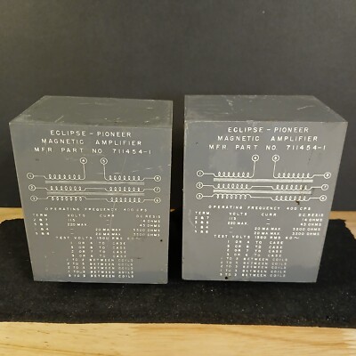 1960's Vintage Pair Pioneer Eclipse 711454-1 Transformers RARE | eBay