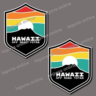 autocollant décalcomanie résistant aux intempéries logo yota hawaii ...