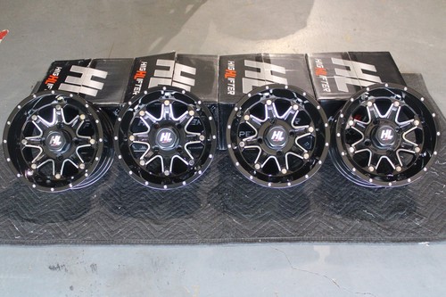 YAMAHA GRIZZLY 550 12" HL4 ATV / UTV ALUMINUM WHEELS ( SET 4 ) IRS1CA ...