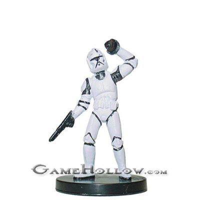 Star Wars Miniatures Clone Strike CLONE TROOPER GRENADIER #9 | eBay