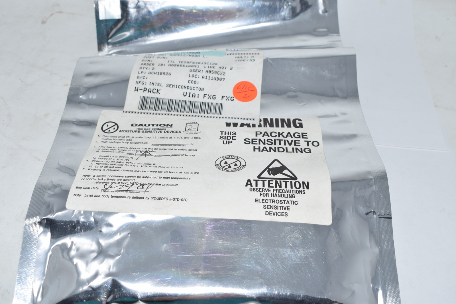 Lot of 2 NEW AVNET TE28F640J3C120 Intel StrataFlash Memory | eBay