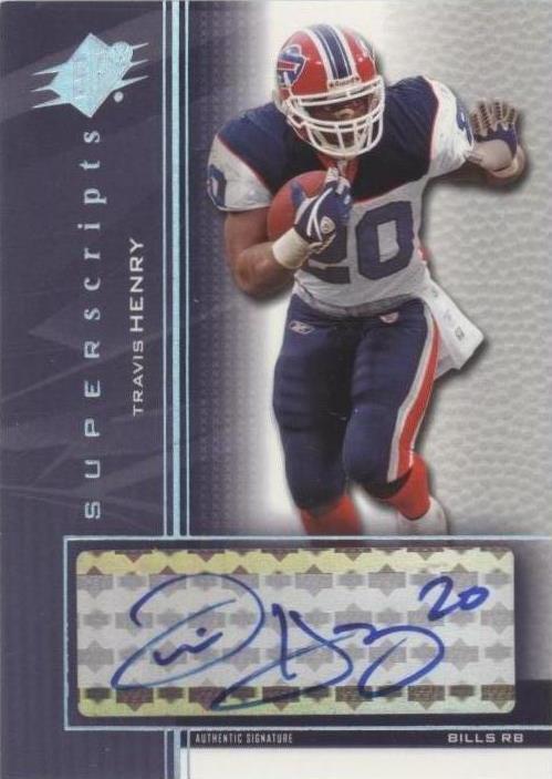2004 SPx - Super Scripts Travis Henry #SS-TH (AU) for sale online | eBay