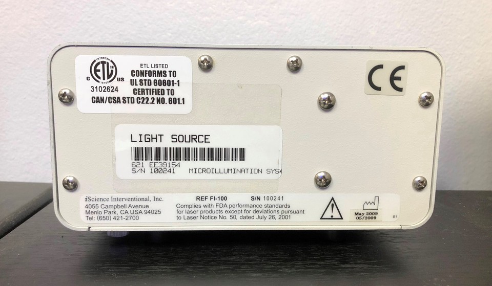 iScience iLumin FI-100 Fiberoptic Illuminator Microillumination Light ...