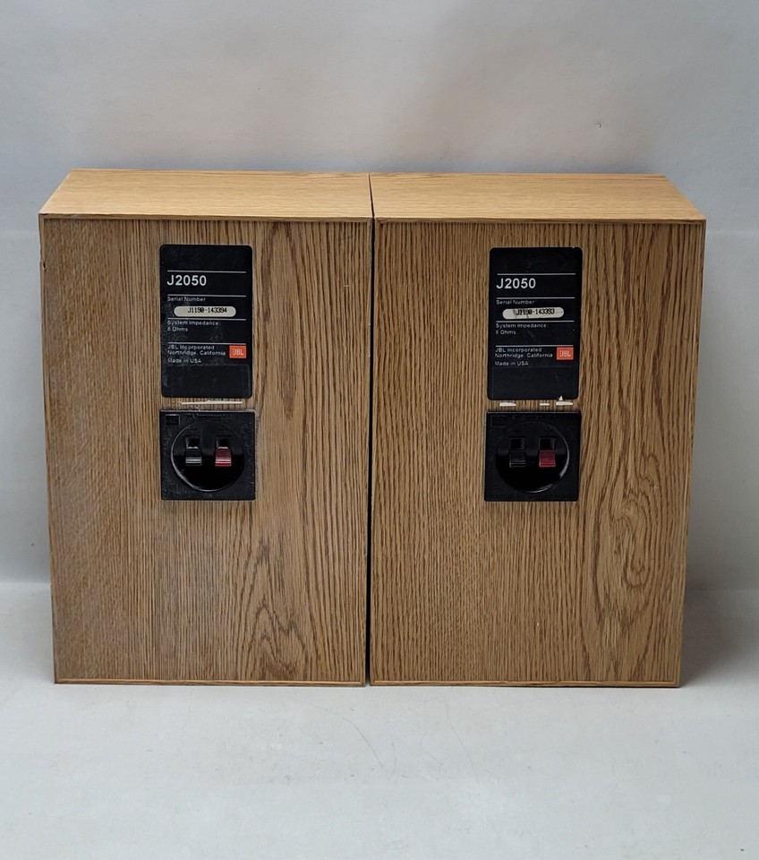 JBL J2050 Bookshelf speakers - Good Sound - Fair Condition | eBay