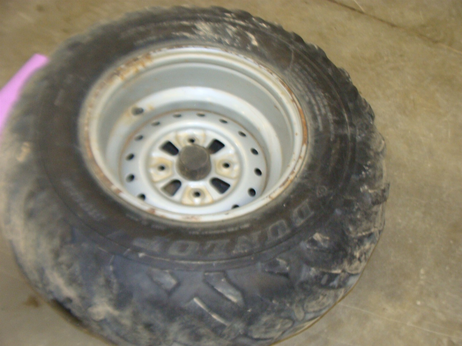 1991 HONDA TRX300 FWM 4x4 Fourtrax OEM rear wheel rim tire 25x10-12 | eBay