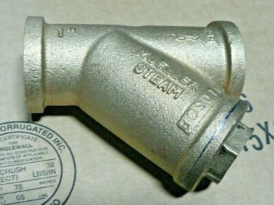 MUELLER STEAM STRAINER 1".13.1225 5-5453 1.0-351M-01 200SWP | eBay