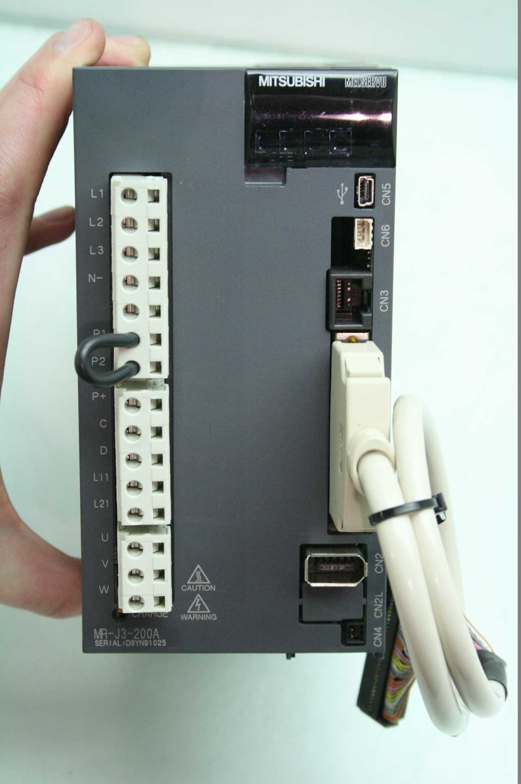 Mitsubishi MR-J3-200A AC Servo Drive / Amplifier 2 kW Output 3AC 200 ...