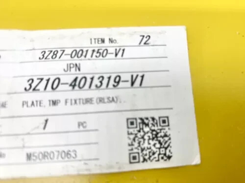 TOKYO ELECTRON TEL PLATE TMP FIXTURE (RLSA) 3Z87-001150-V1 | eBay