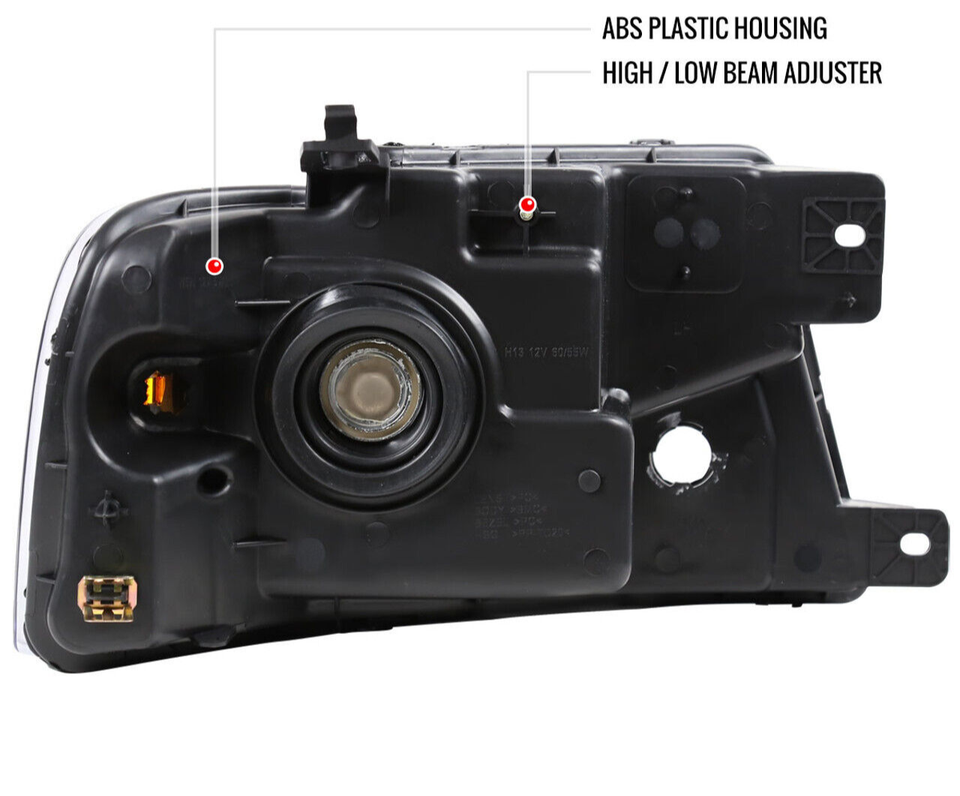 04-08 Ford F150 Truck Harley Lighting SVT Smoke Housing Headlights ...