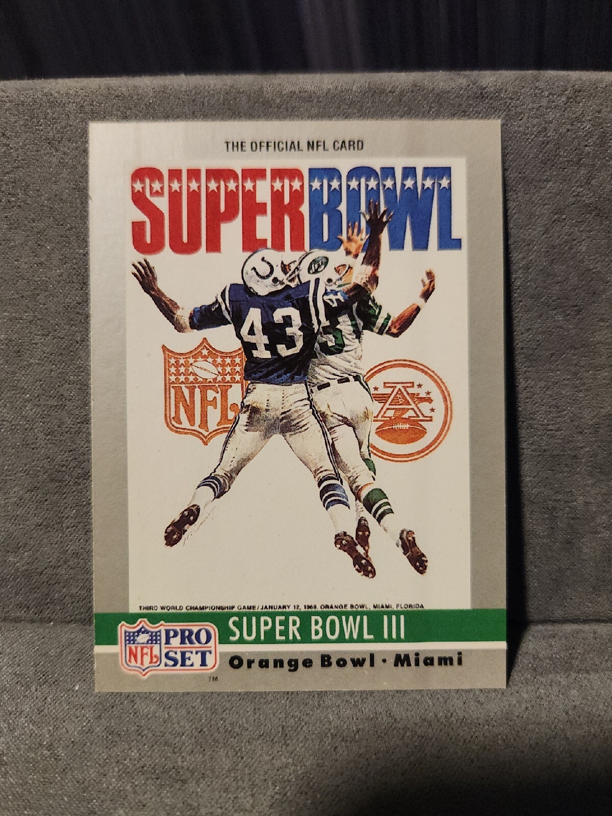 1990 NFL Pro Set Super Bowl Collectible #3 | eBay