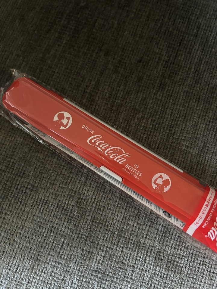 Chop Stick With Case Soda Red Coca Cola Coke chopsticks Pepsi Sprite ...