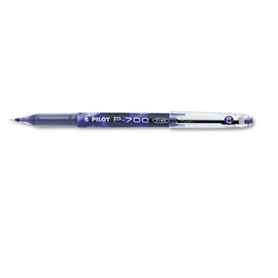 Pilot P-700 Precise Gel Ink Roller Ball Stick Pen, Purple, .7mm, Dozen ...