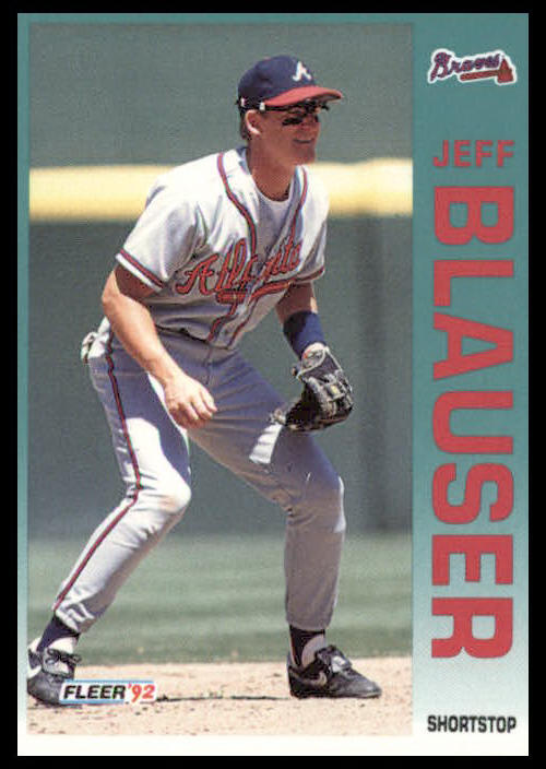 1992+Fleer+-+%23353+Jeff+Blauser for sale online | eBay