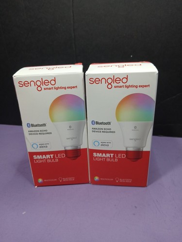 Lot of 2- Sengled Smart BT Light Bulbs, Color Changing, Dimmable, Echo ...