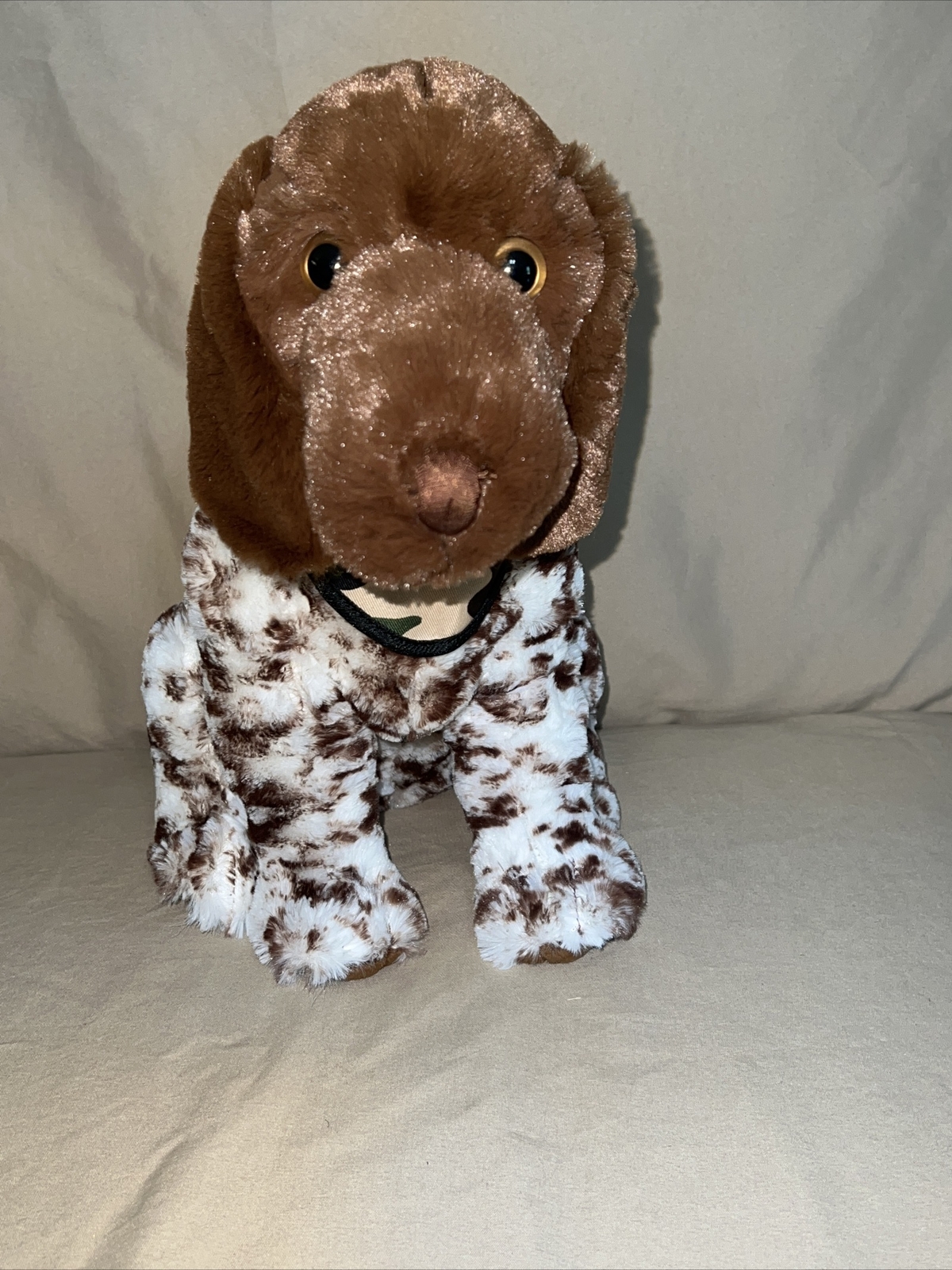 Scheels German Pointer Hunting Dog Plush Puppy CAMO Scarf Jaag 2021 A04 ...