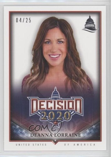 2021 Decision 2020 Series 2 Silver Capitol 4/25 DeAnna Lorraine #681 ...