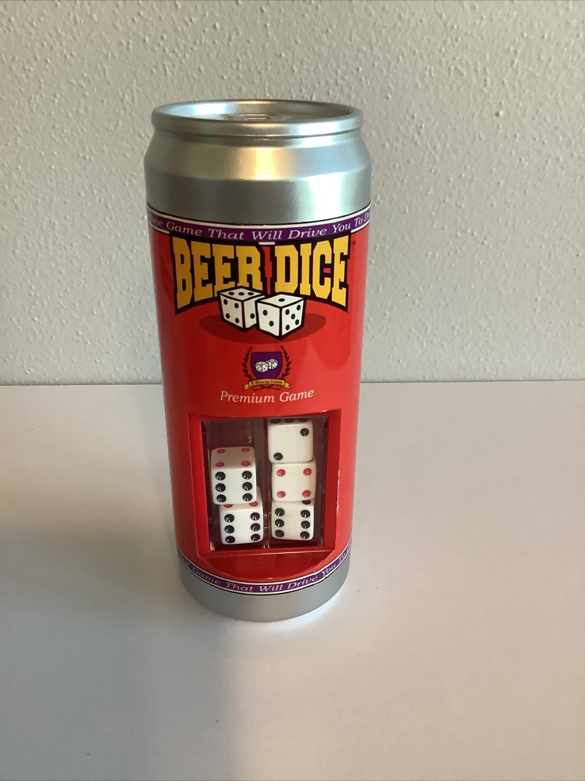 ICUP Inc. Beer Dice Premium Game 5 Dice Drinking Party Adult Can ...