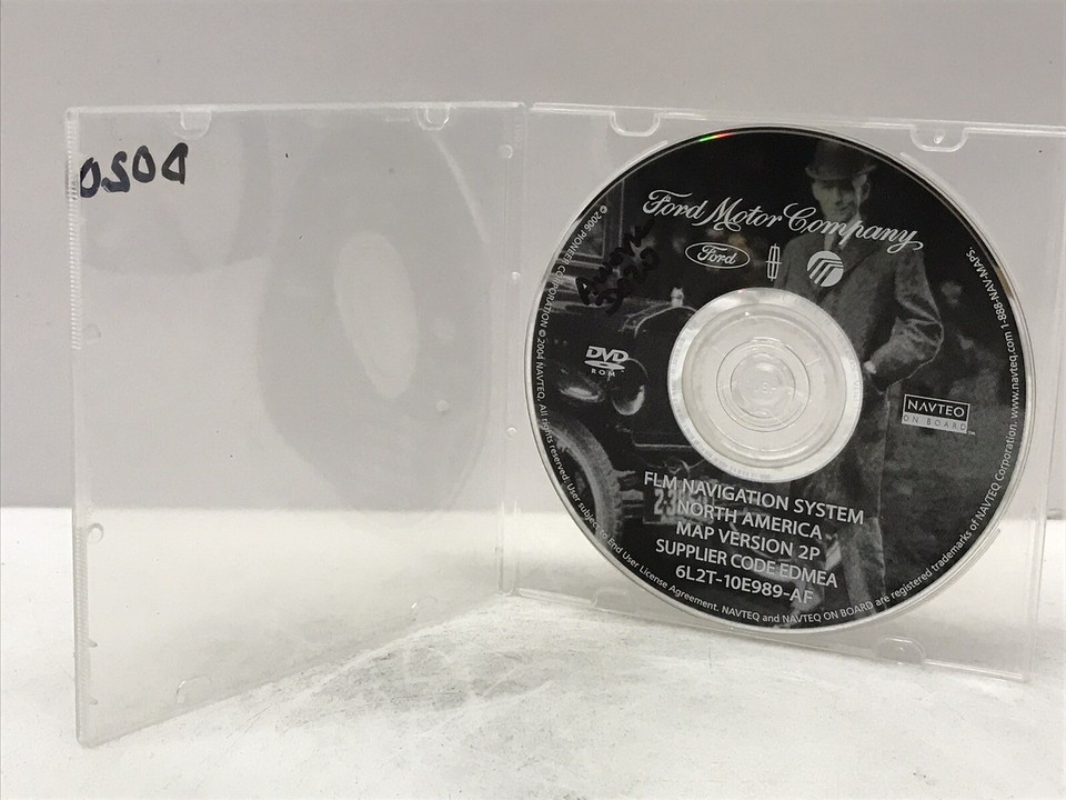 D020 Ford Motor FLM Navigation System: North America Map 2006 6L2T ...