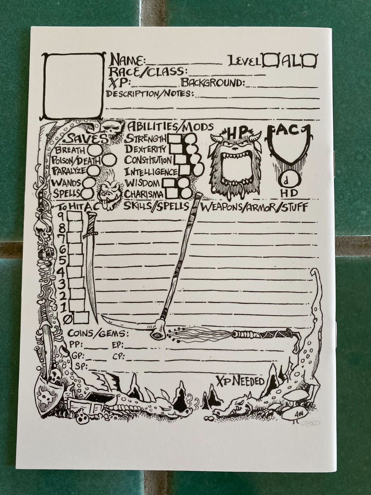 Random Order Creations BLACK PUDDING #3 rpg zine OSR new | eBay