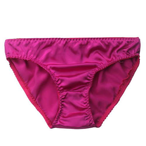 2 Pairs/lot Womens 100% Silk Panties Seamless Underwear Summer Knickers ...